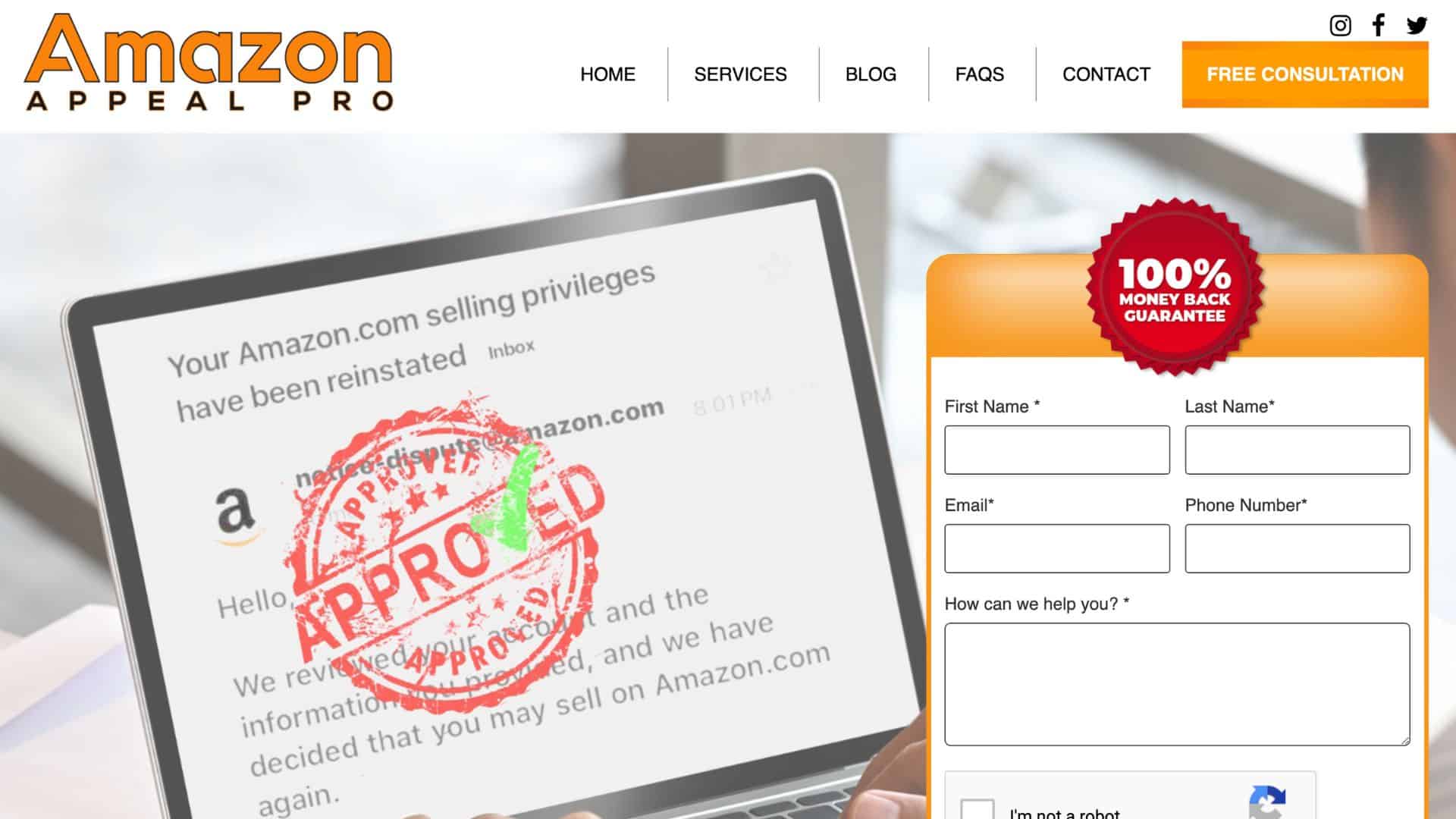 Top 11 Amazon Reinstatement & Suspension Appeal Services